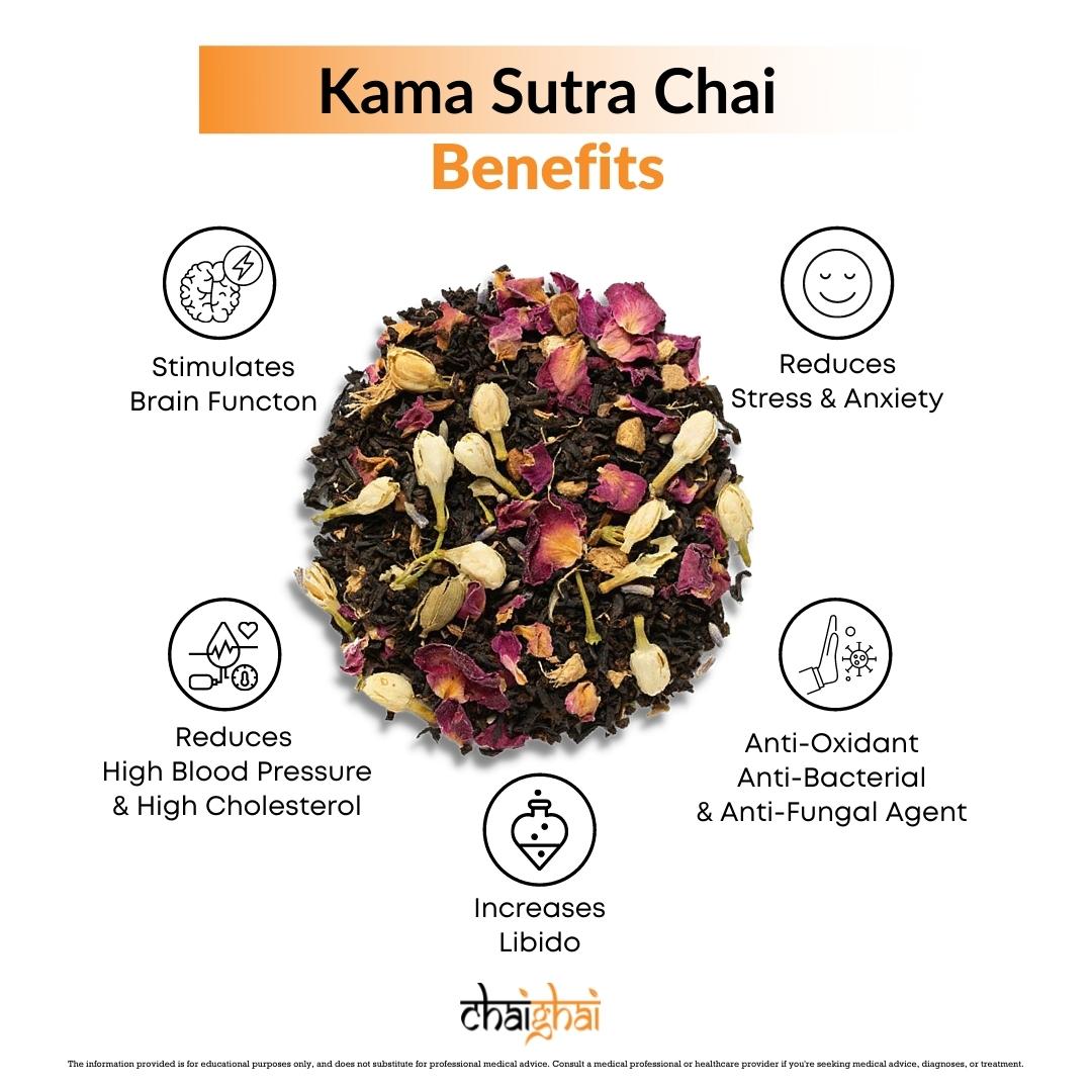 Buy Kama Sutra Tea Bags - Black Indian Tea | Chai Ghai