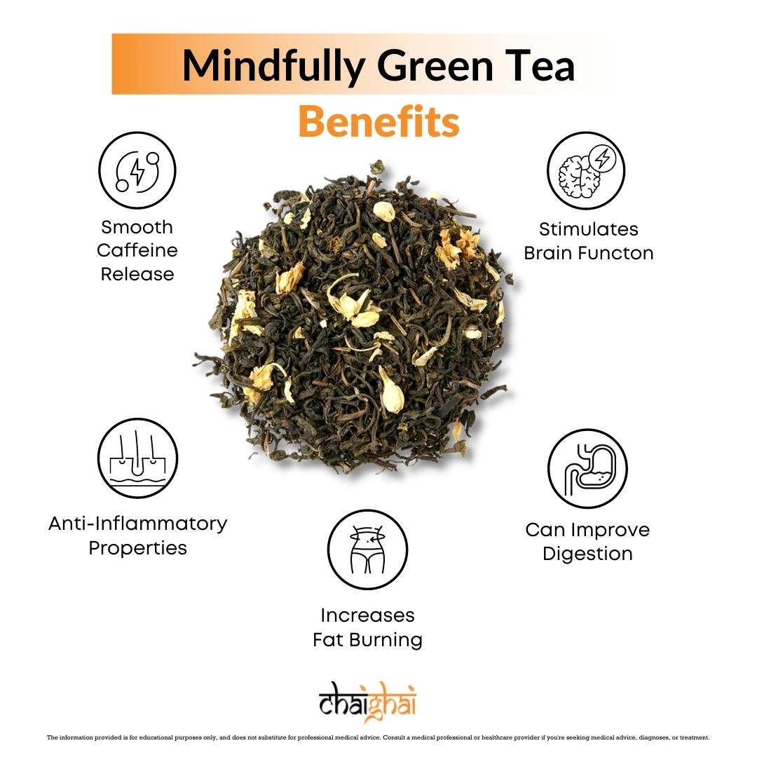 Mindfully Green Chai - Organic Green Tea For Sale | Chai Ghai